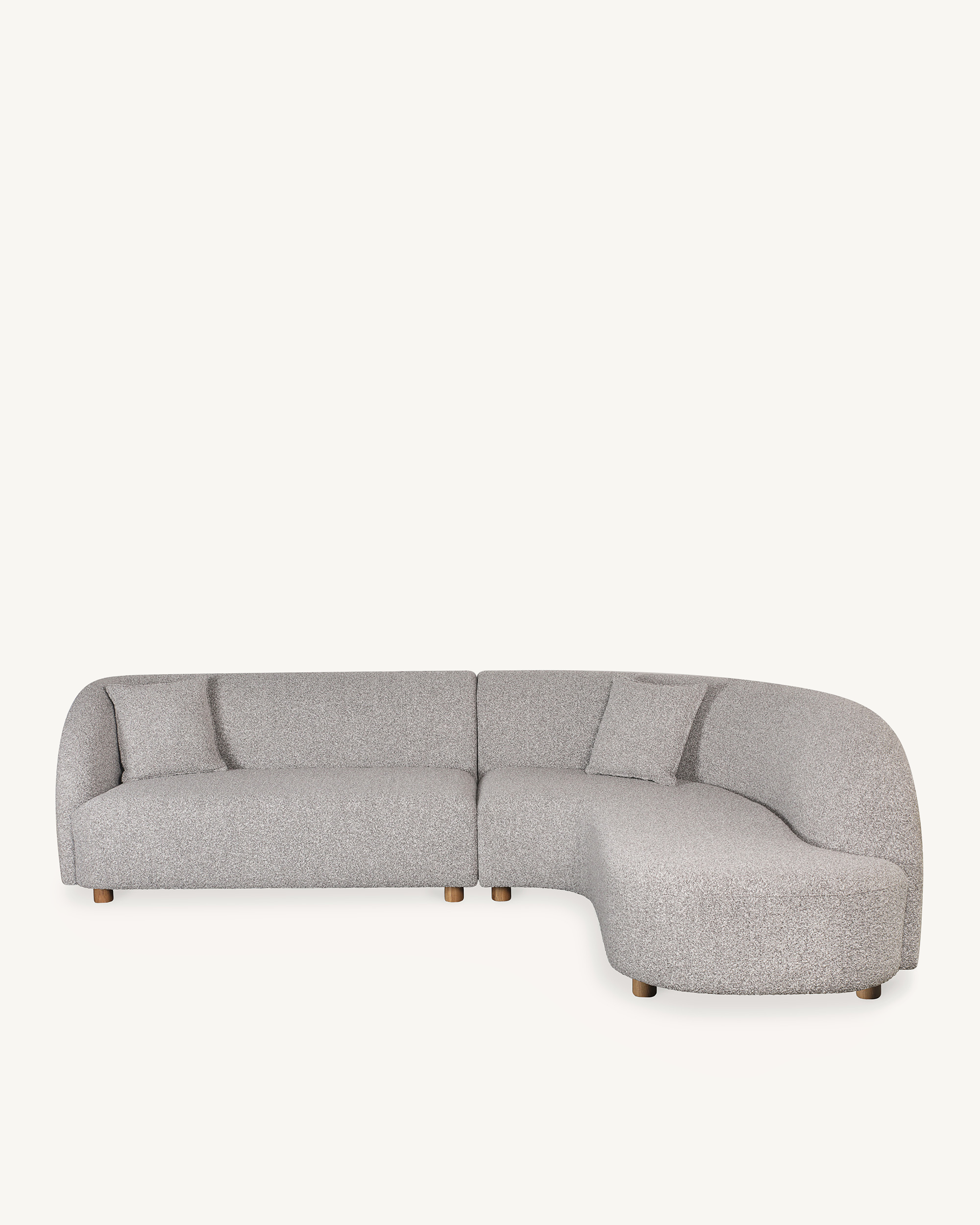 Arc Modular Sofa - Left Chaise (Pumice) | The Modern