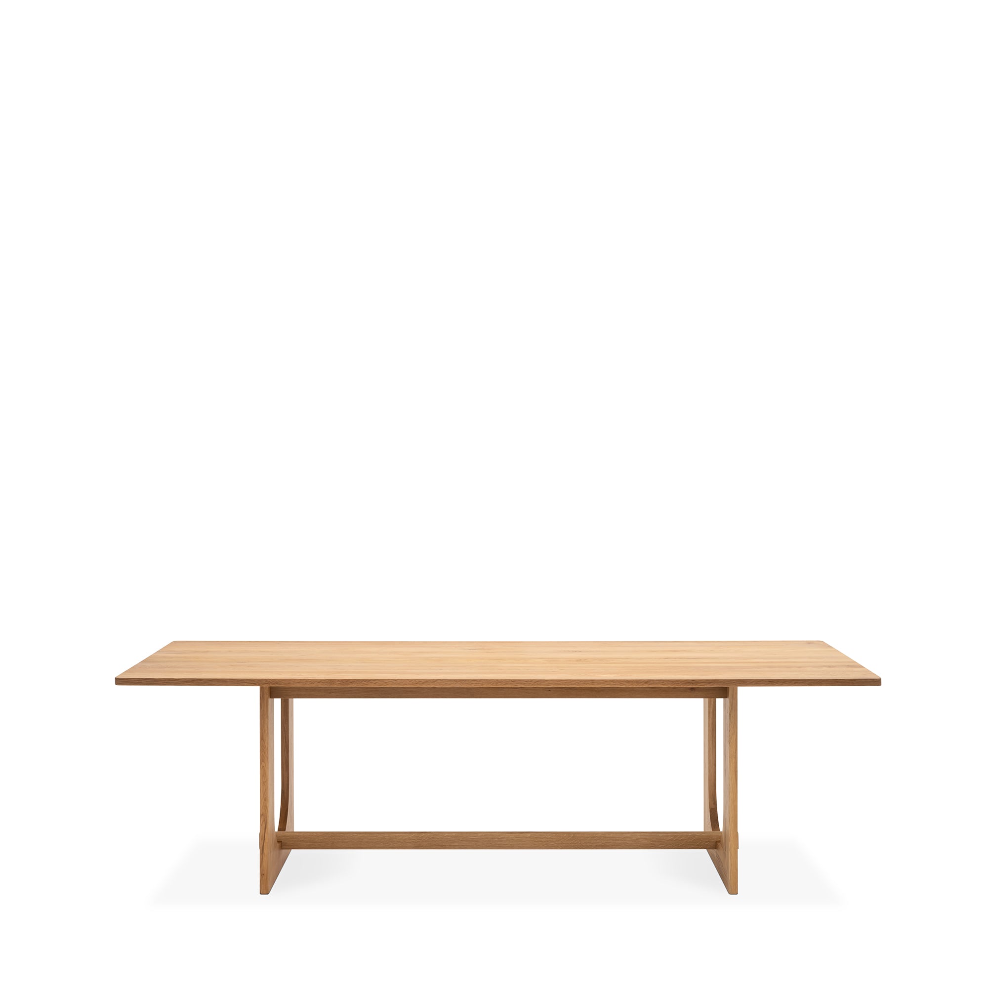Arke Solid Oak Dining Table - Oak Oiled | The Modern